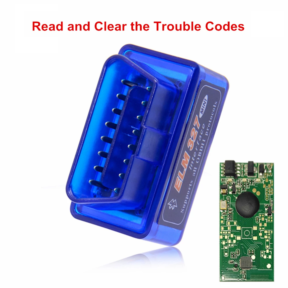 Mini ELM327 Bluetooth V2.1 or 1.5 OBD2 Car Diagnostic Scanner ELM 327 ...