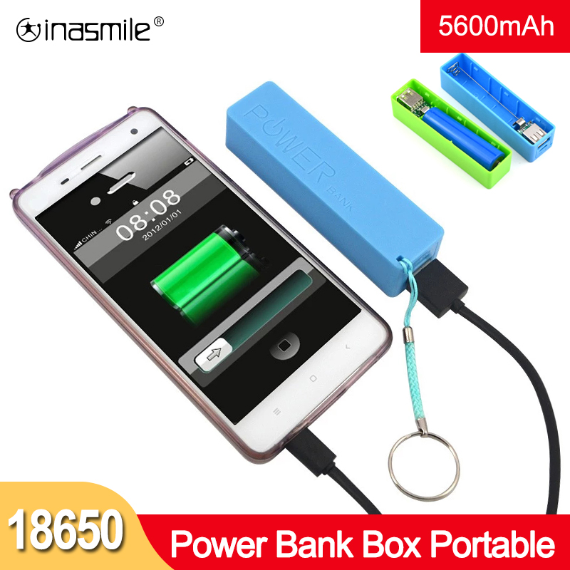 1PCS Portable Multicolor USB 3500mAh 5V/1A Power Bank Case 18650 Suite ...